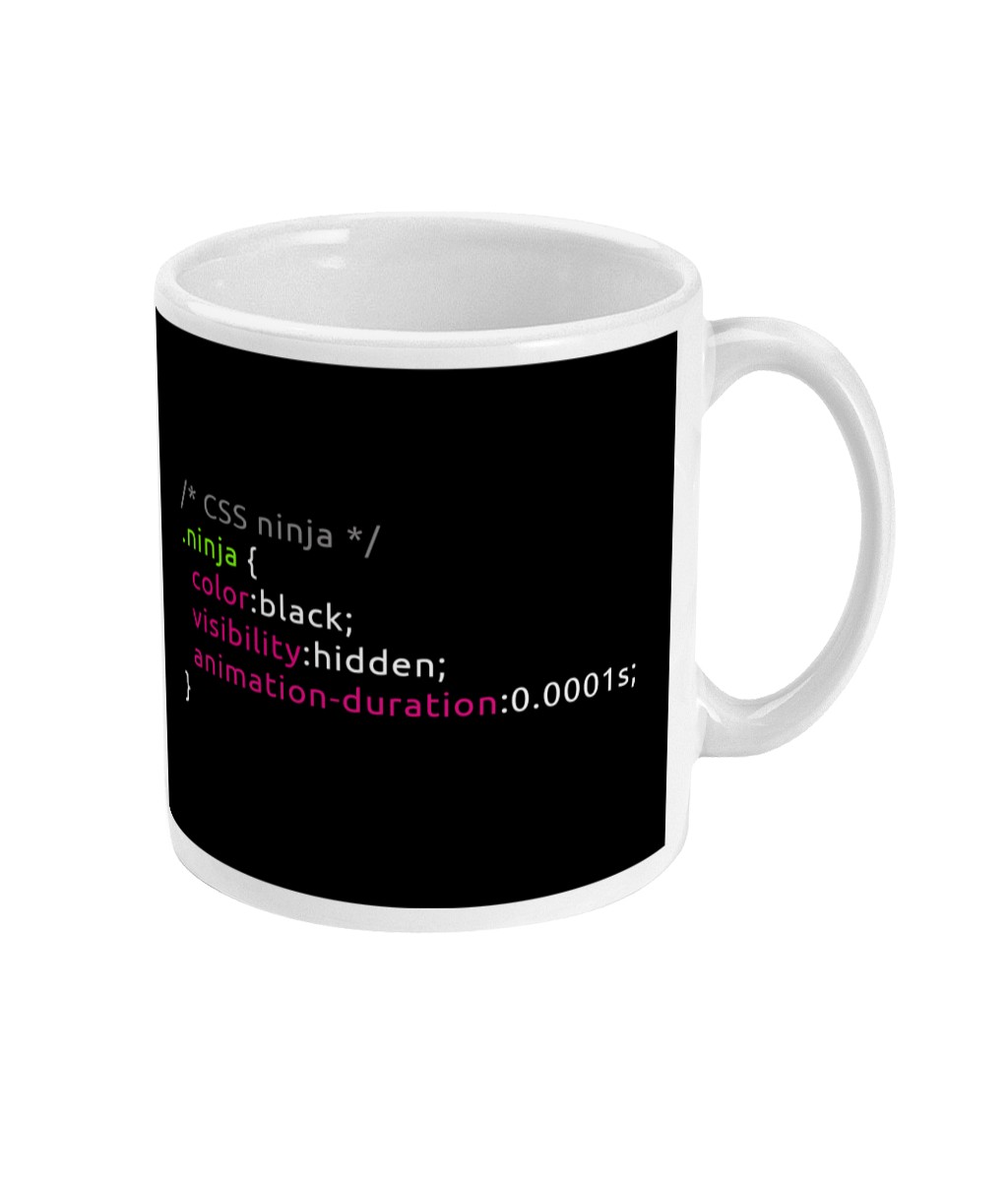 Css Ninja Developer Mug K