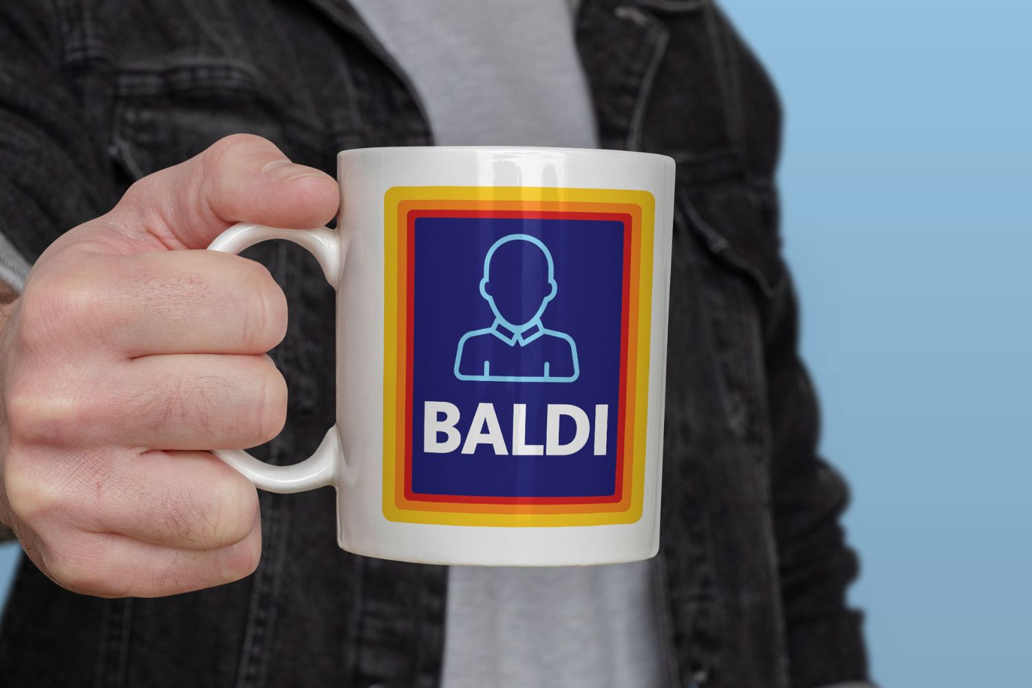 Baldi Mug | Funny Bald Gift | garmy.ink
